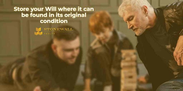 Will storage for only £20/year - Stonewall Vaults